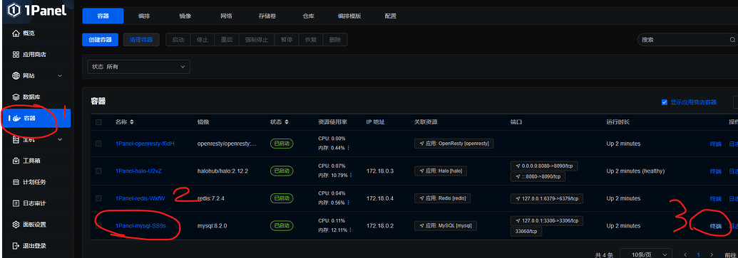 1panel配置mysql主从复制（保证数据库安全 - 教程分享 - 雨云论坛